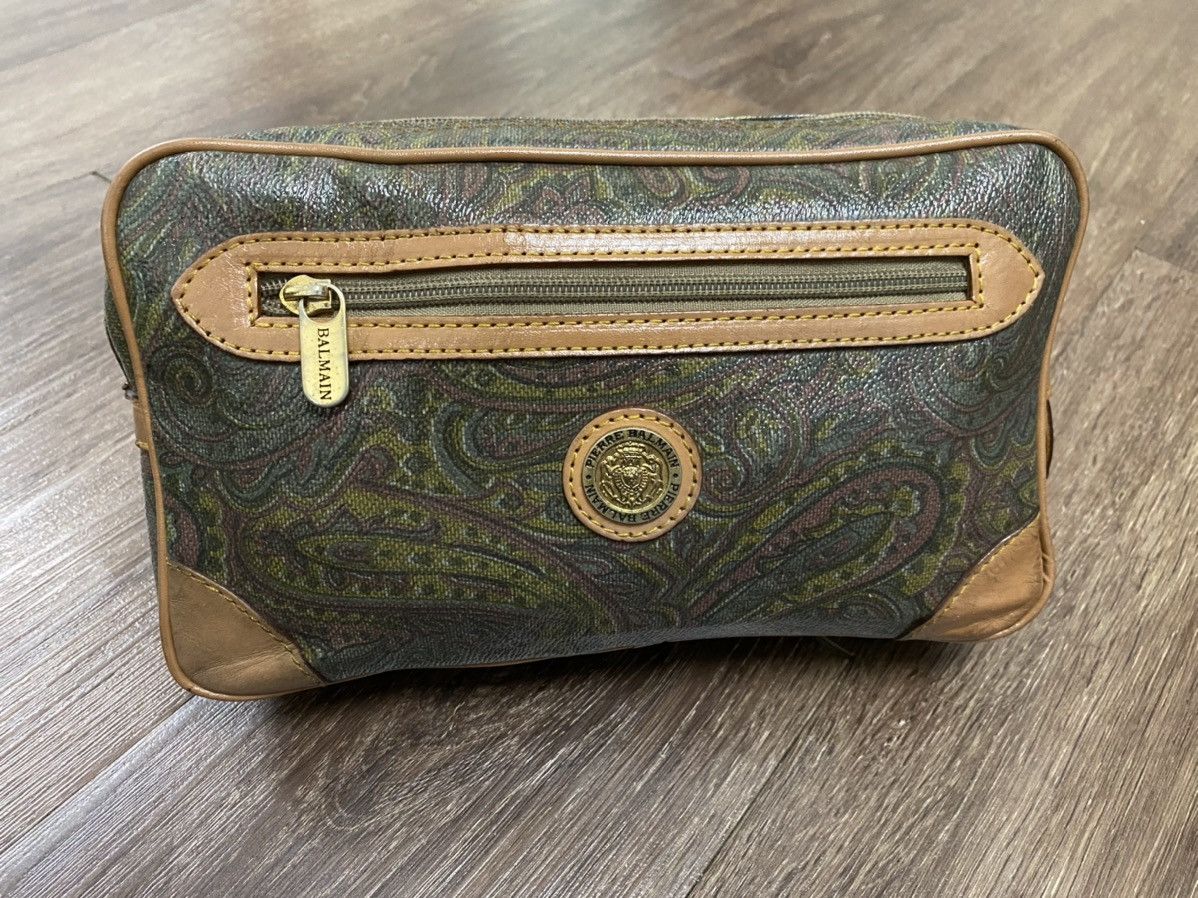 Balmain × Pierre Balmain × Vintage Vintage balmain clutch bag | Grailed