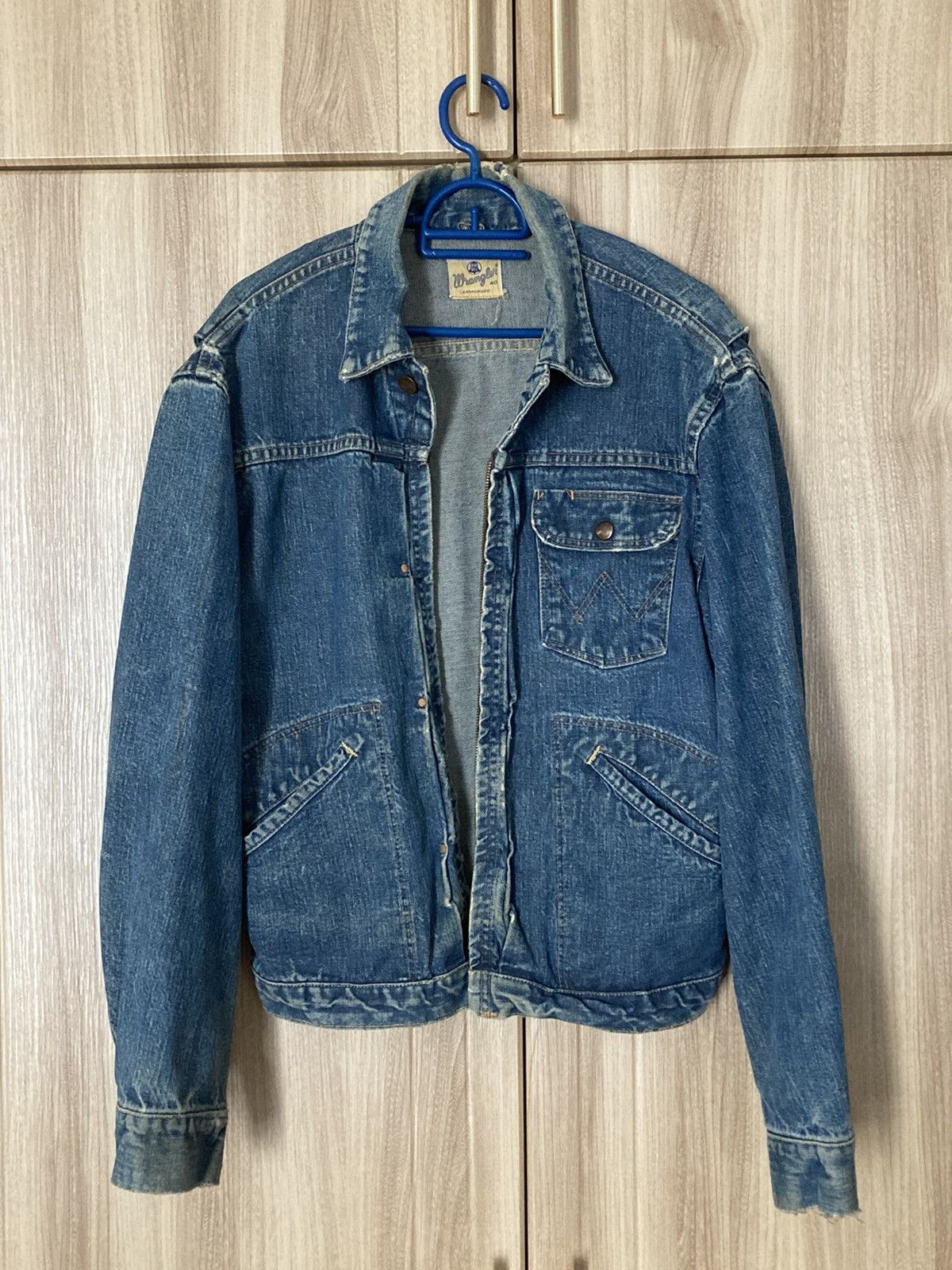 Made In Usa × Vintage × Wrangler Vintage 50s Wrangler Blue Bell Denim ...