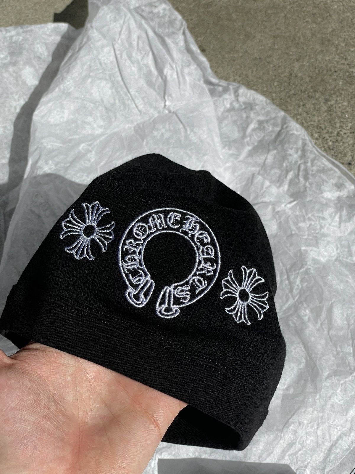 Chrome Hearts Chrome Hearts Embroidered Thermal Skull Cap | Grailed