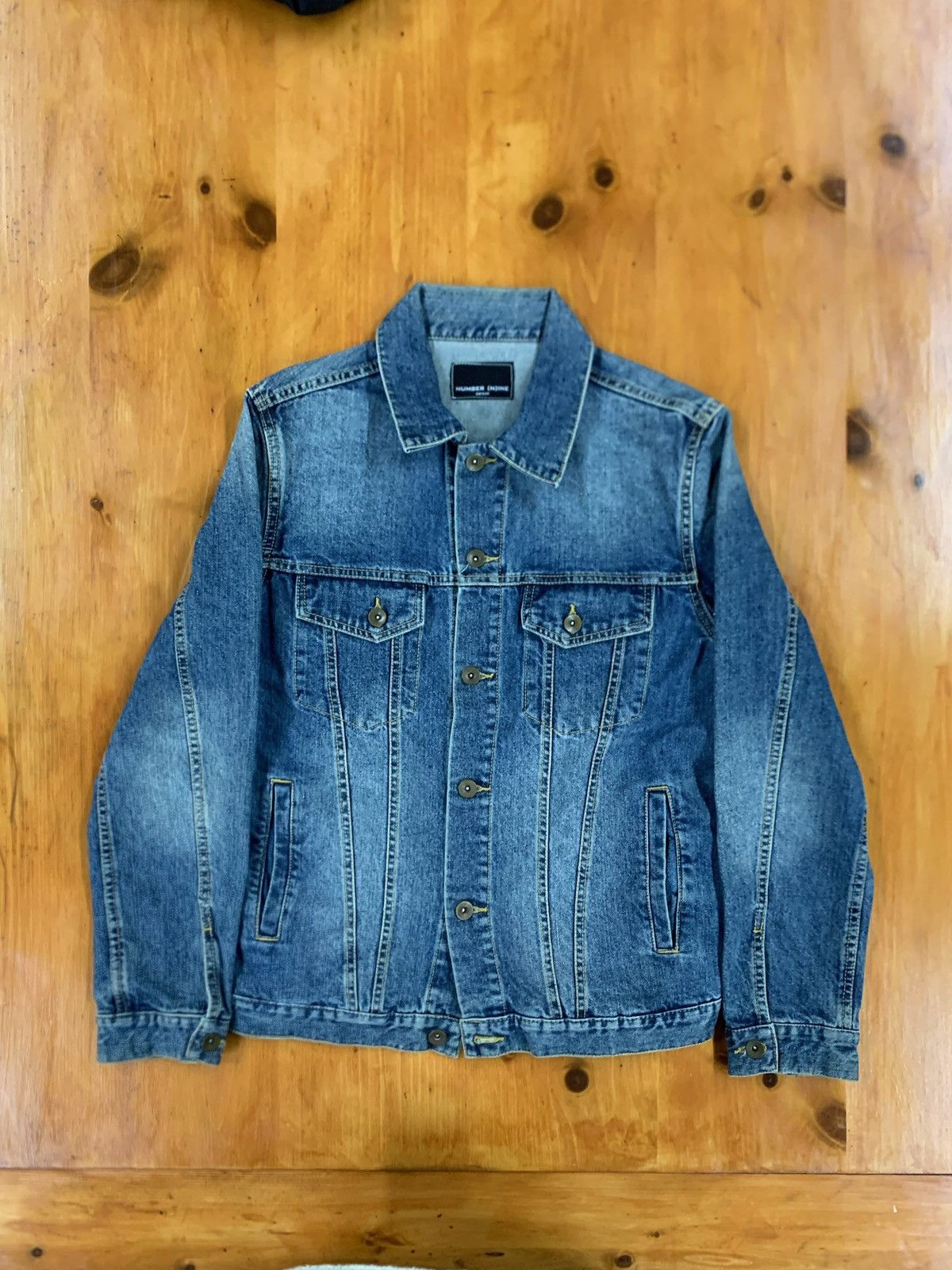 Number (N)ine number Nine Denim Jacket | Grailed