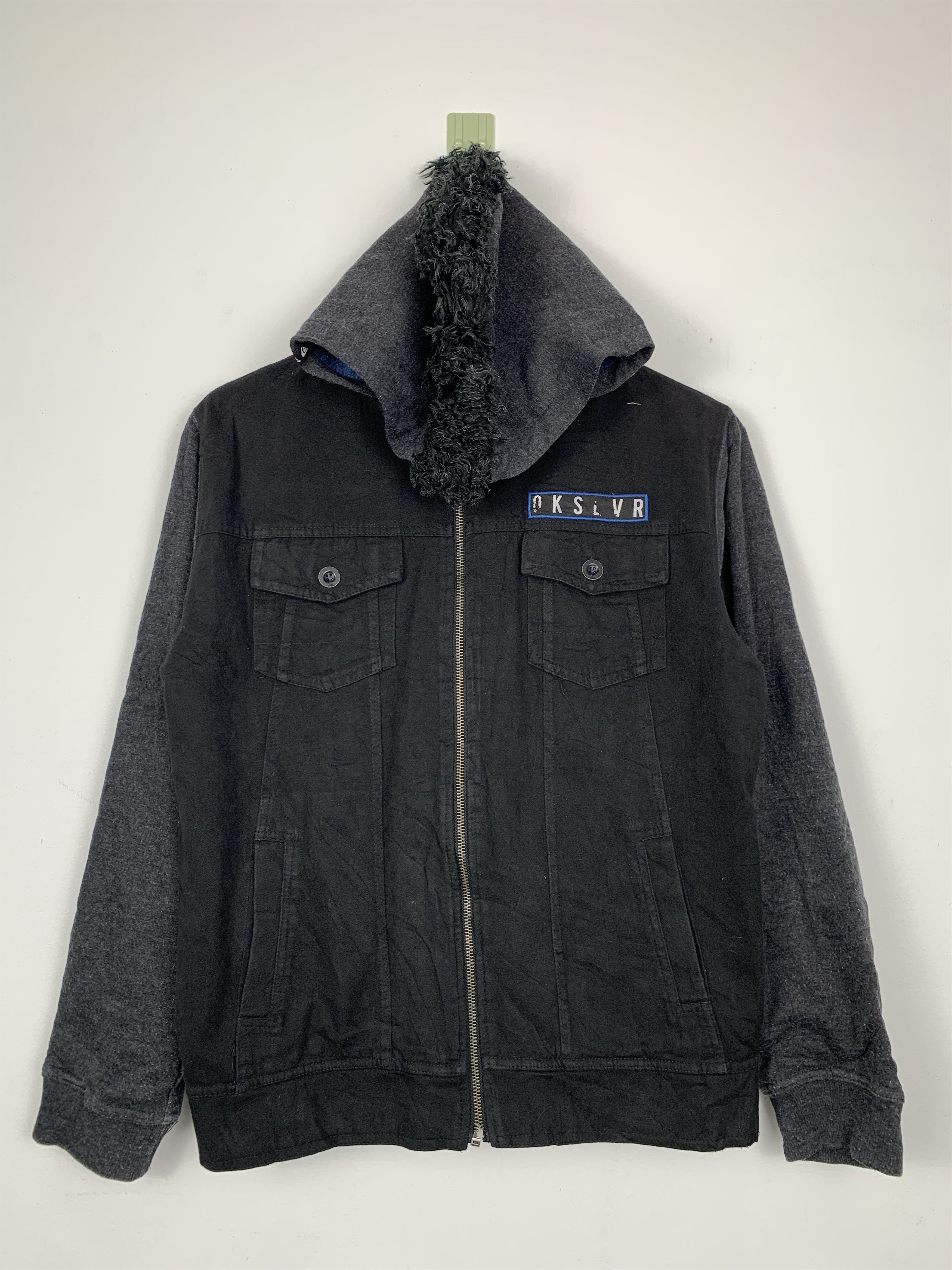 Quicksilver × Streetwear Vintage QUICKSILVER Punk Style Hoodie Unique ...