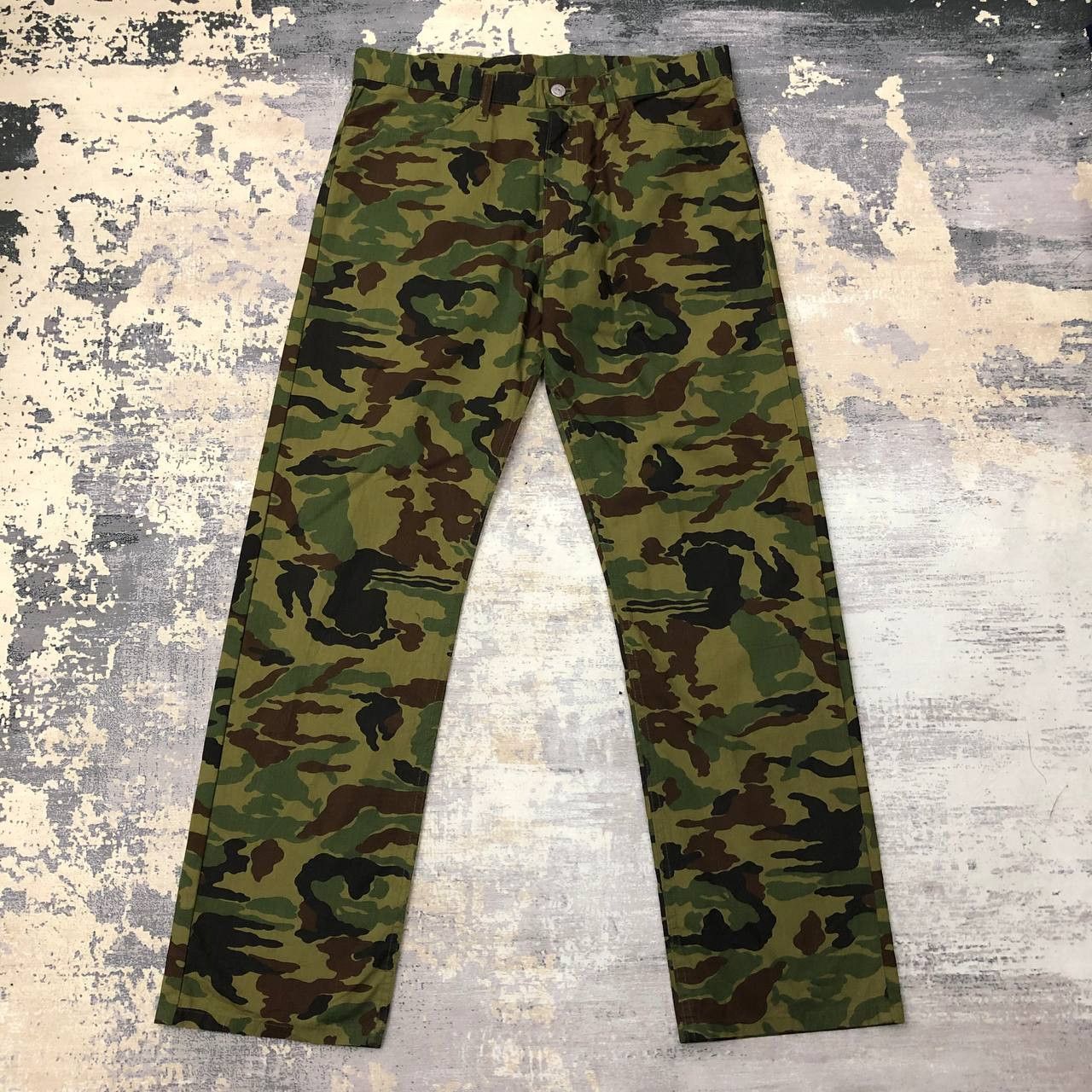 Beams Plus P512 BEAMS TOKYO RIPSTOP ARMY CAMO PANTS | Grailed