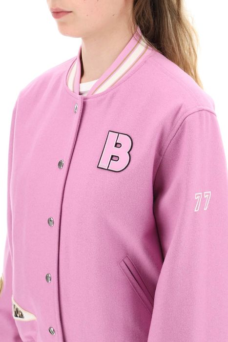 Hugo Boss Boss varsity jacket with logo patch | Grailed