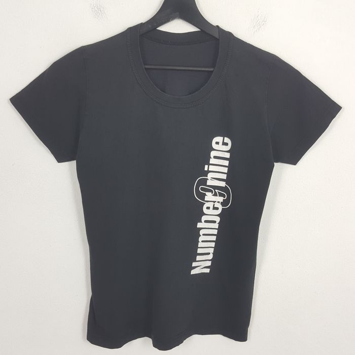 Vintage NUMBER NINE Japanese Brand Nice Design T-Shirt | Grailed