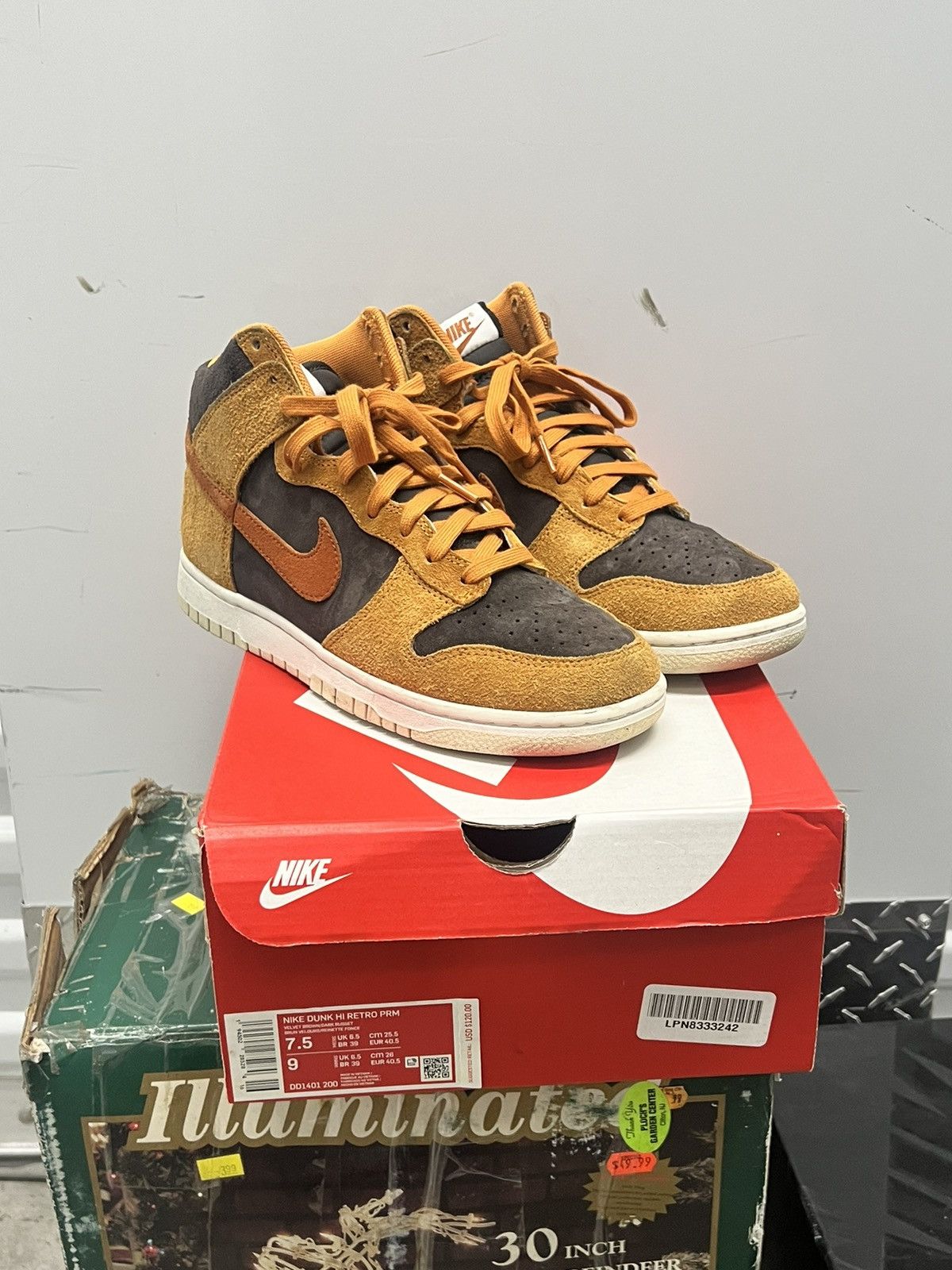 Nike Nike dunk dark rust | Grailed