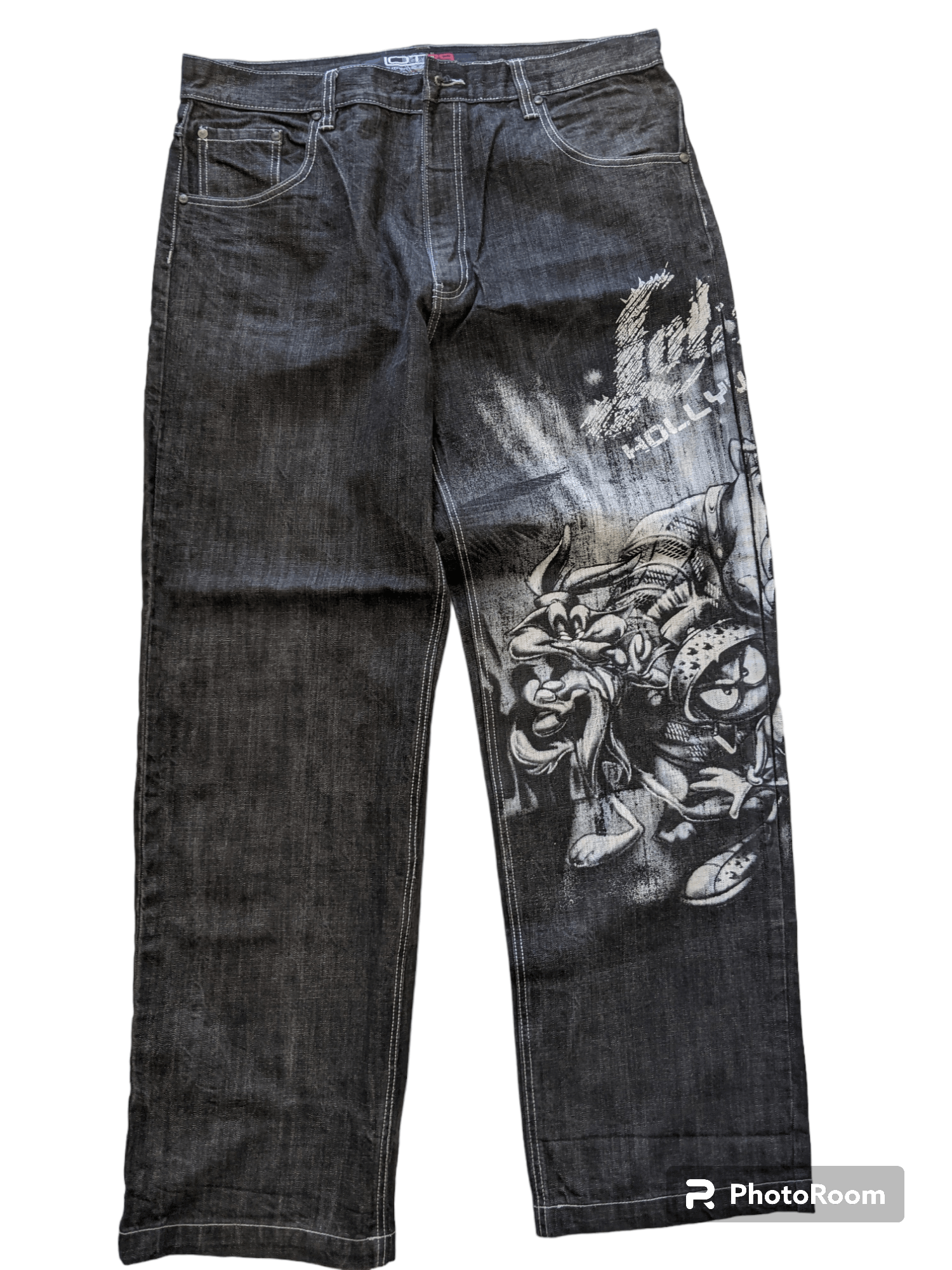 Japanese Brand LOT29 LOONEY TUNES GRAFFITI JEANS | Grailed