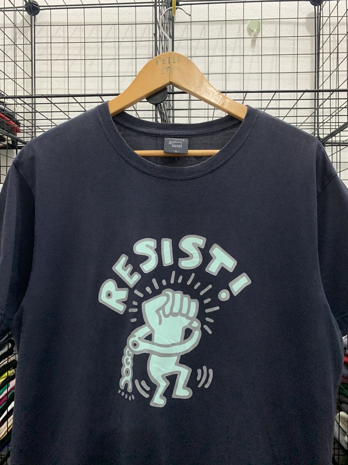 Keith Haring × Uniqlo KEITH HARING RESIST T-SHIRT | Grailed