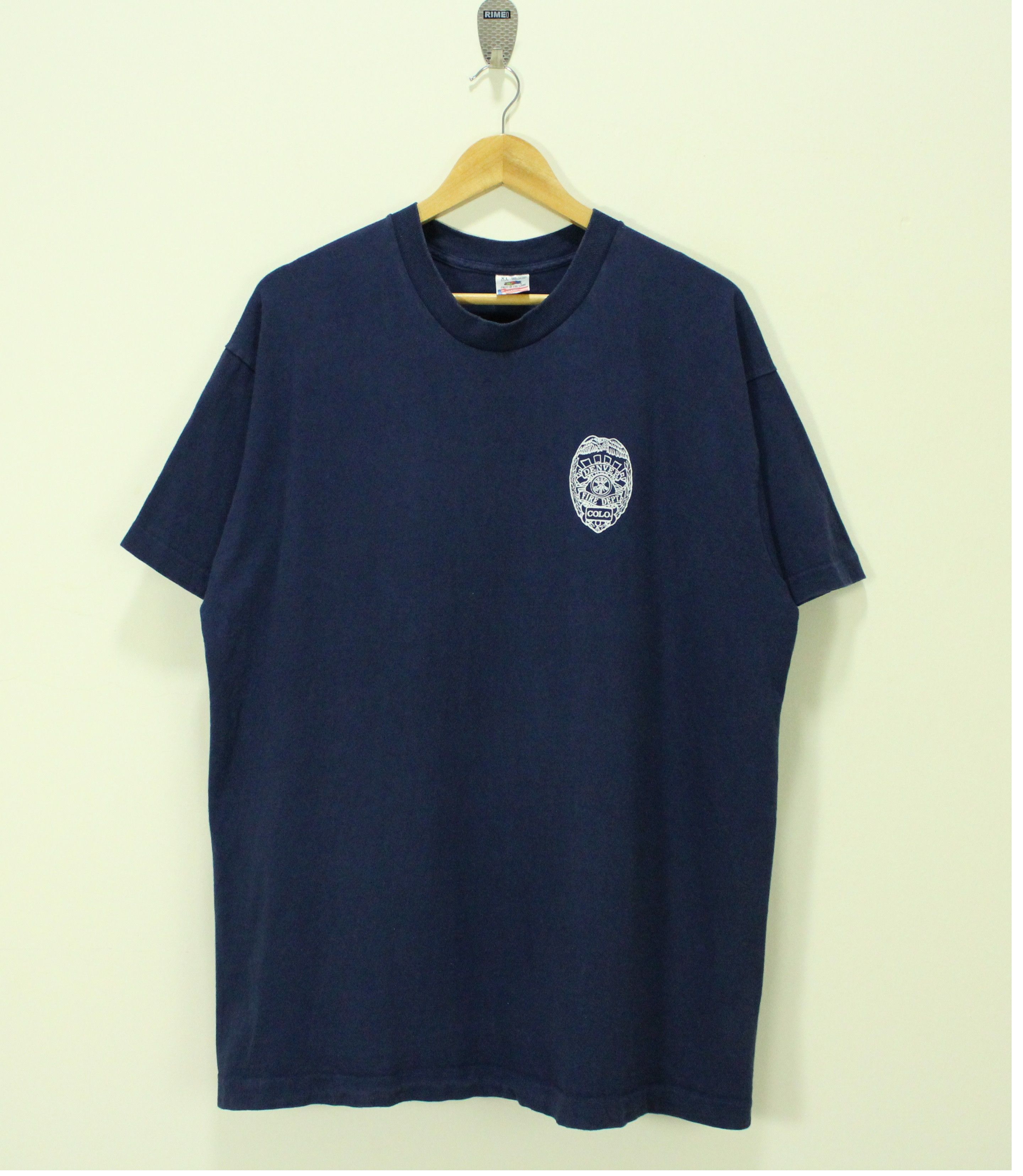 Vintage Vintage 90s DENVER FIRE DEPT T Shirt Single Stitch | Grailed
