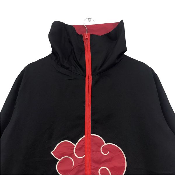 Vintage NARUTO AKATSUKI CLAN Anime Manga Cartoon Long Jacket Costume ...