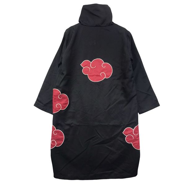 Vintage NARUTO AKATSUKI CLAN Anime Manga Cartoon Long Jacket Costume ...