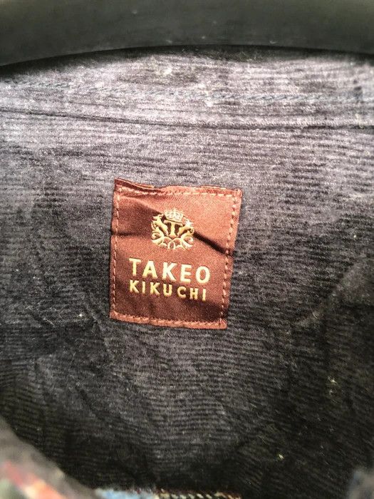 Takeo Kikuchi Japanese Brand Takeo Kikuchi plaid Tartan Flannel Shirt 👕 | Grailed