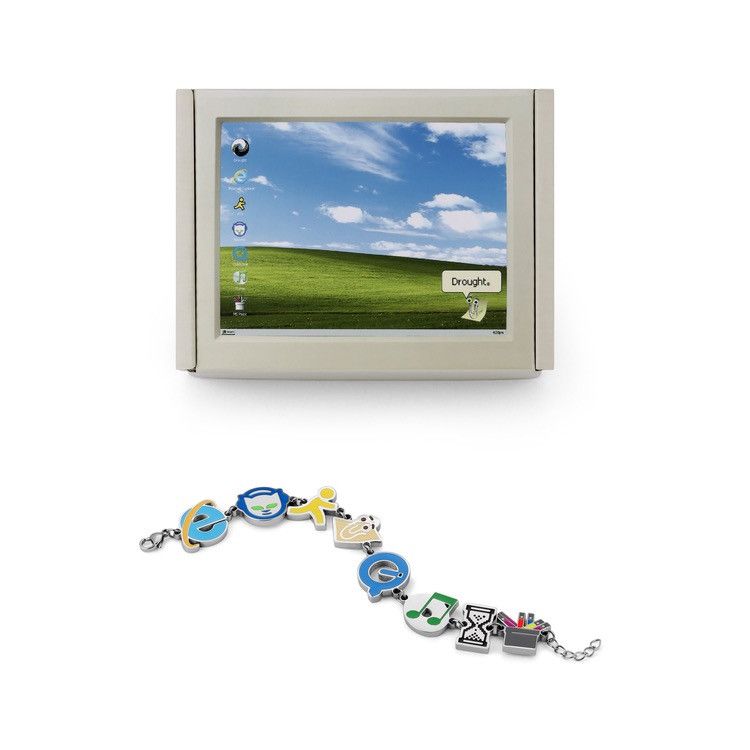 Jewelry × Microsoft × Vintage DROUGHT WEB SURFER INTERNET EXPLORER ...
