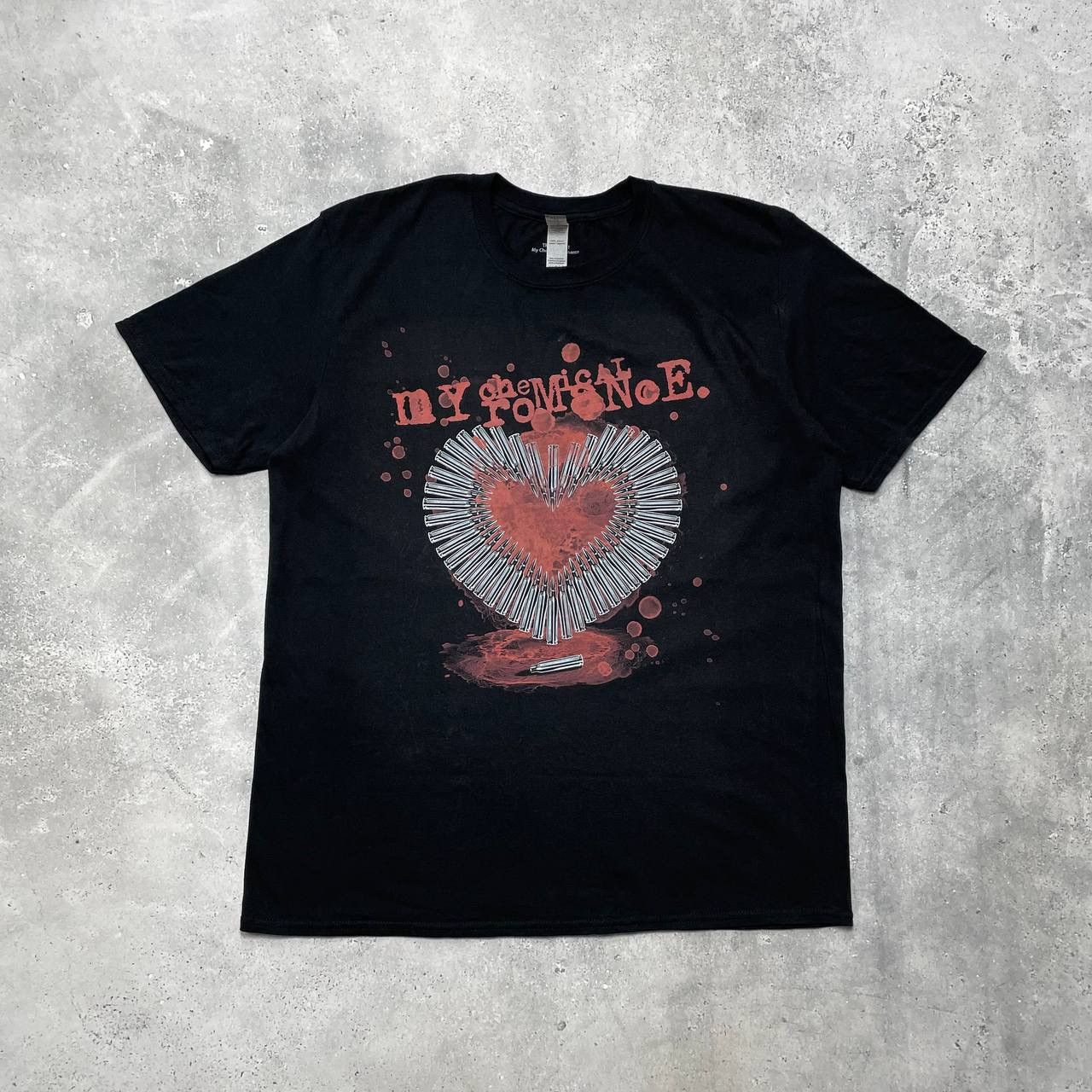 Band Tees My Chemical Romance Bullet Heart 2021 T Shirt | Grailed
