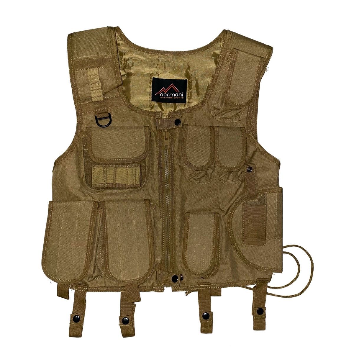Military × Streetwear × Vintage TACTICAL VEST MILITARY SWAT KHAKI ...