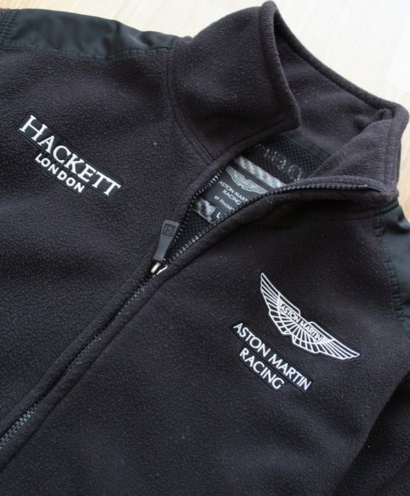 Hackett FREE SHIP 🔥 Aston Marting Racing Fleece Jacket Hackett 🔥 | Grailed