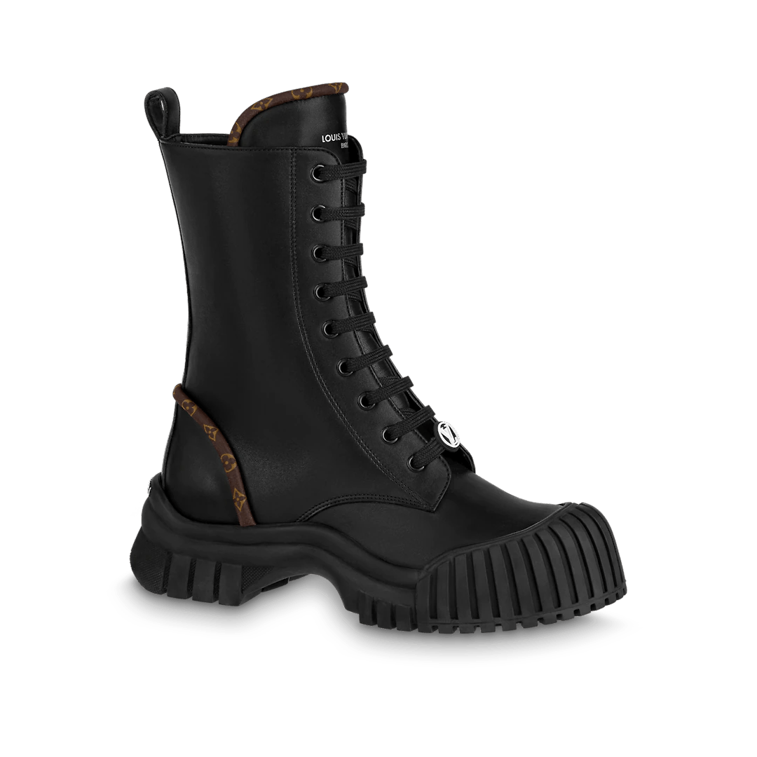 Louis Vuitton Ruby Flat Ranger Boots | Grailed