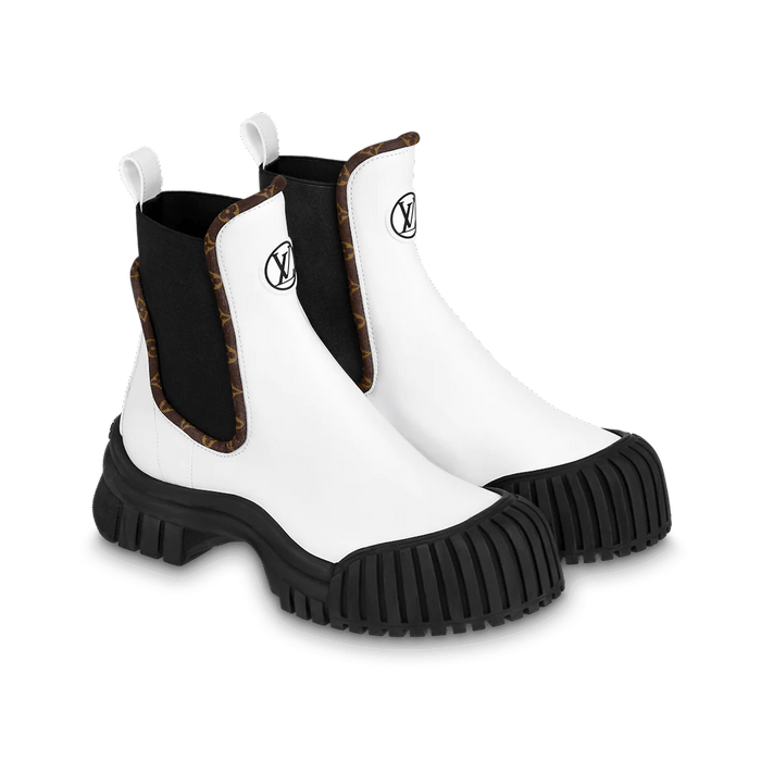 Louis Vuitton Ruby Flat Ankle Boots | Grailed