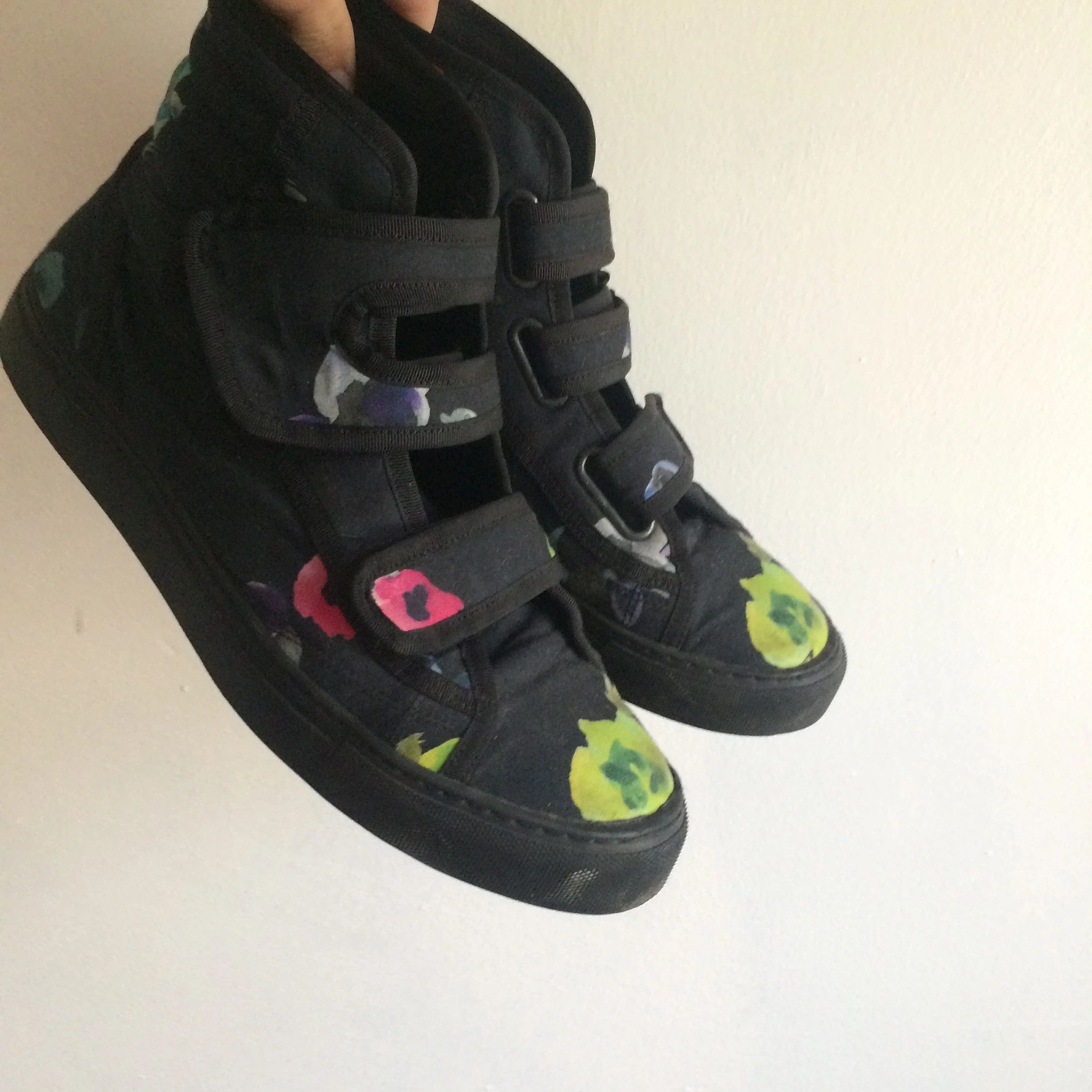 Raf Simons Raf Simons x Mr Porter Floral Velcro High | Grailed