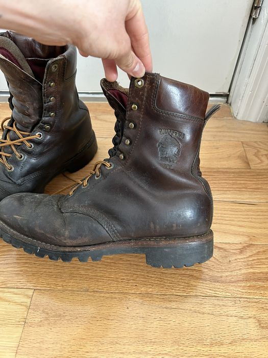 Vintage Vintage Chippewa Logger Boots | Grailed