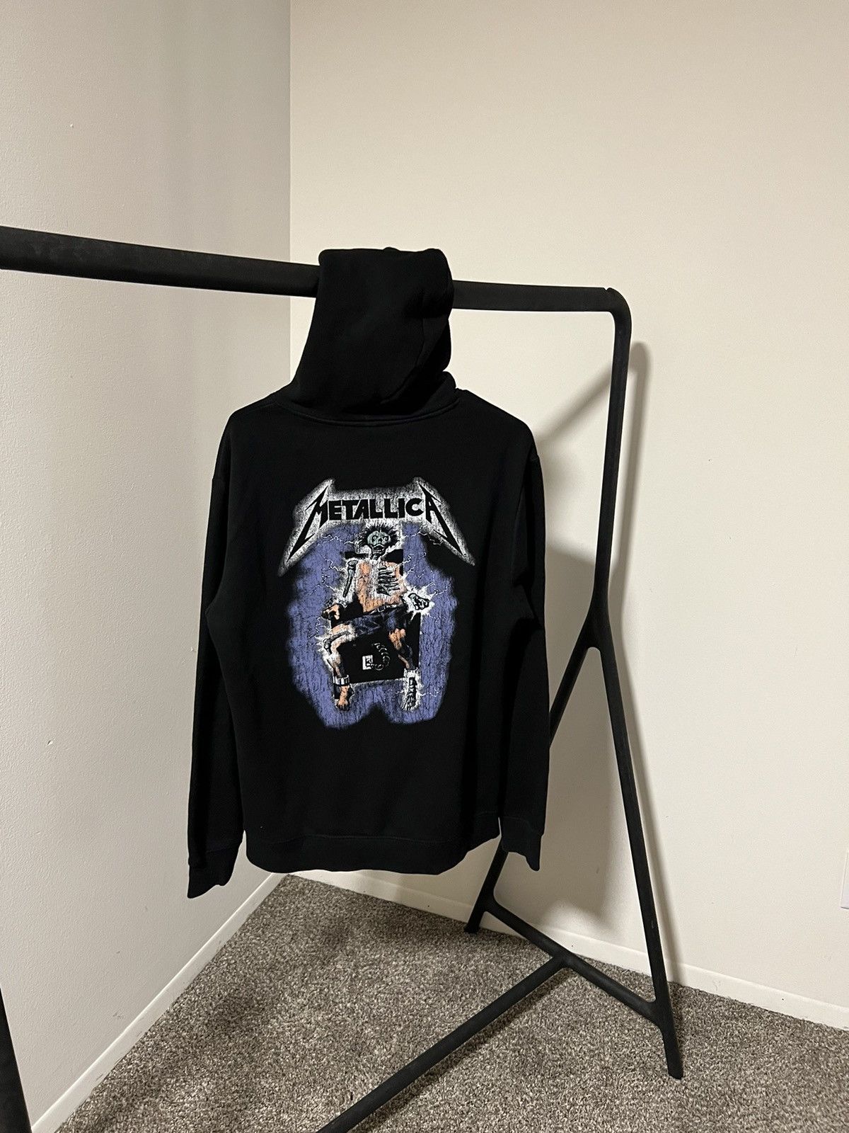 H&M × Metallica × Streetwear Metallica 1981 Heavy Metal Band H&M Grapic ...