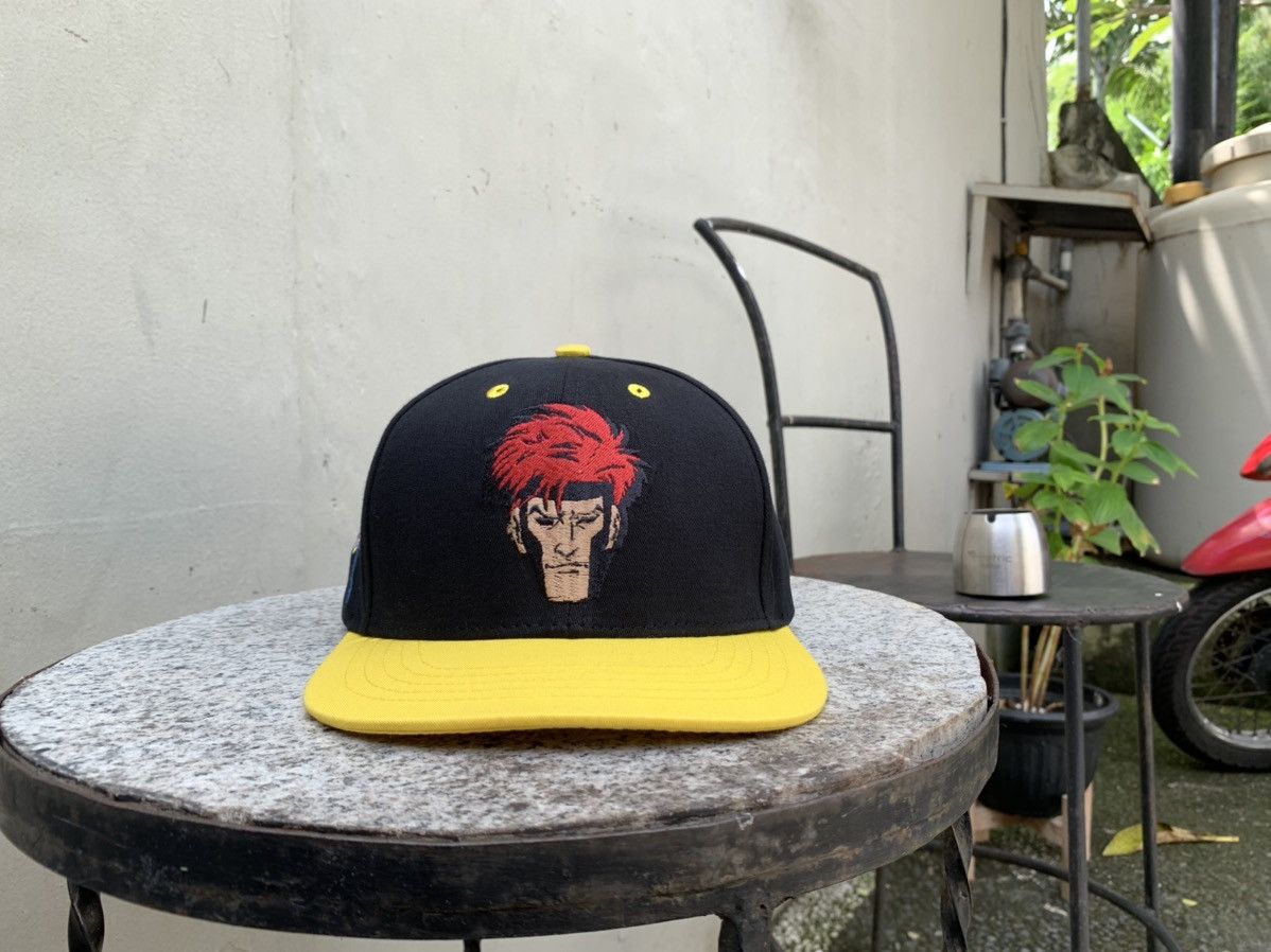 American Needle × Vintage Snapback blockhead gambit marvel comics | Grailed