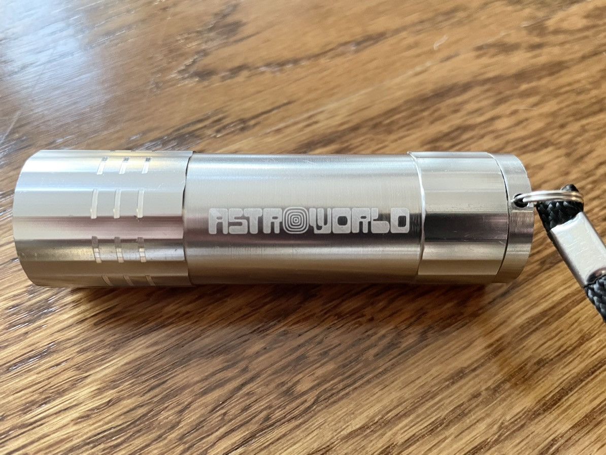 Travis Scott Astroworld Festival Flashlight 2021 Keychain Metal LED ...