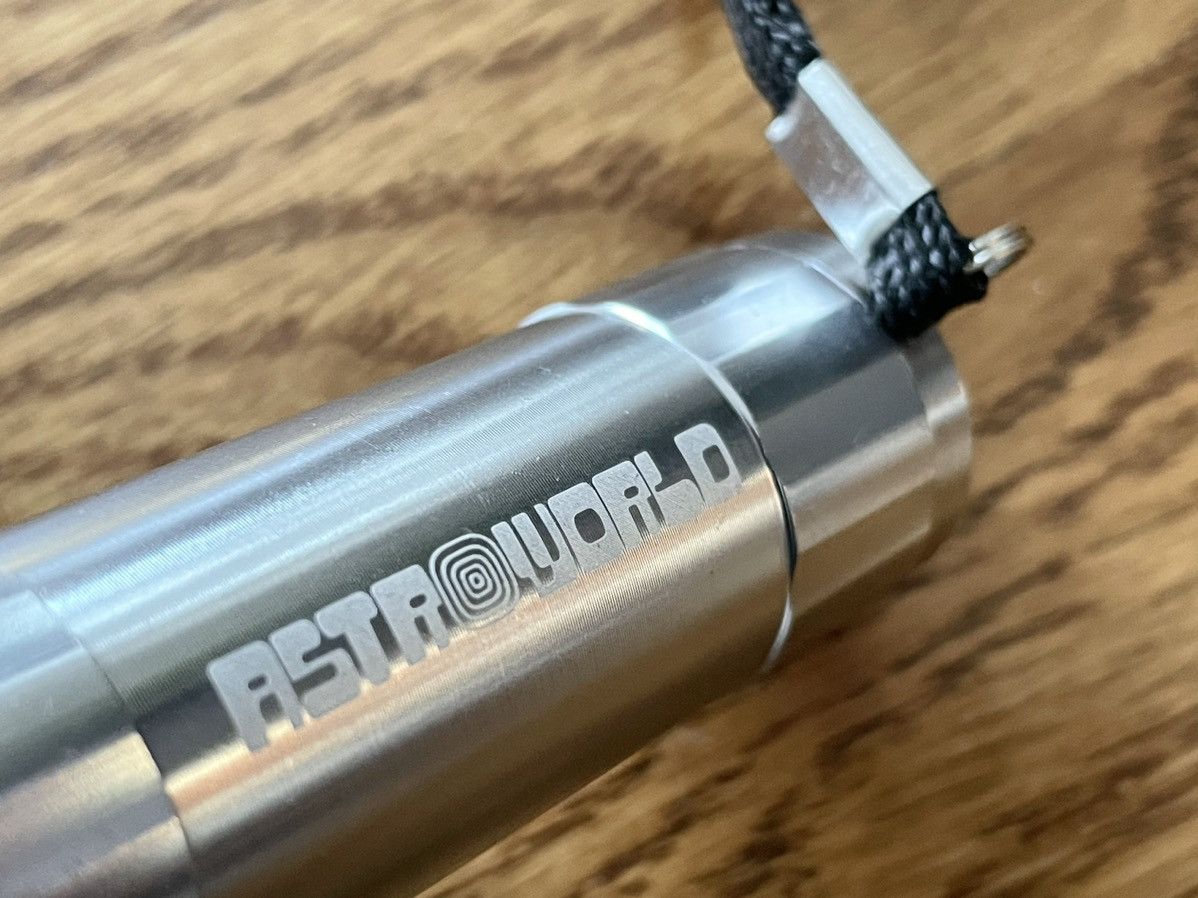 Travis Scott Astroworld Festival Flashlight 2021 Keychain Metal LED ...