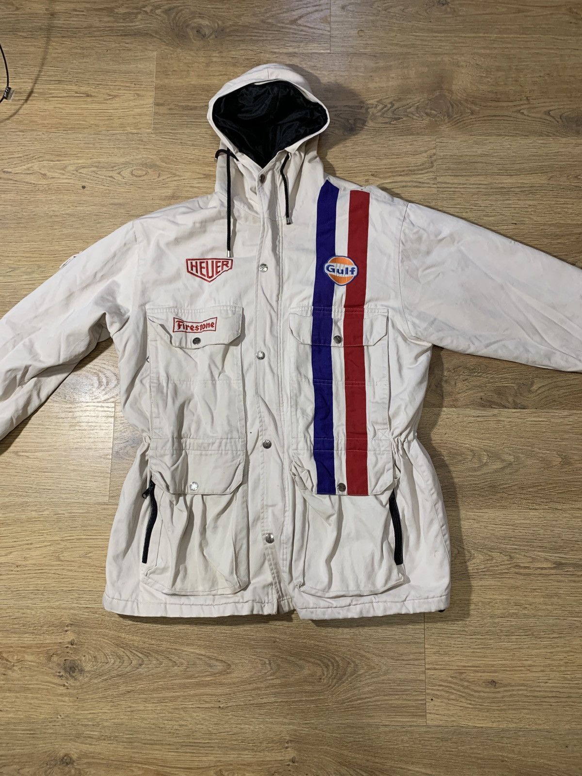 Dakota Grizzly × Racing × Vintage Vintage TAG Heuer Dakota Gulf Steve ...