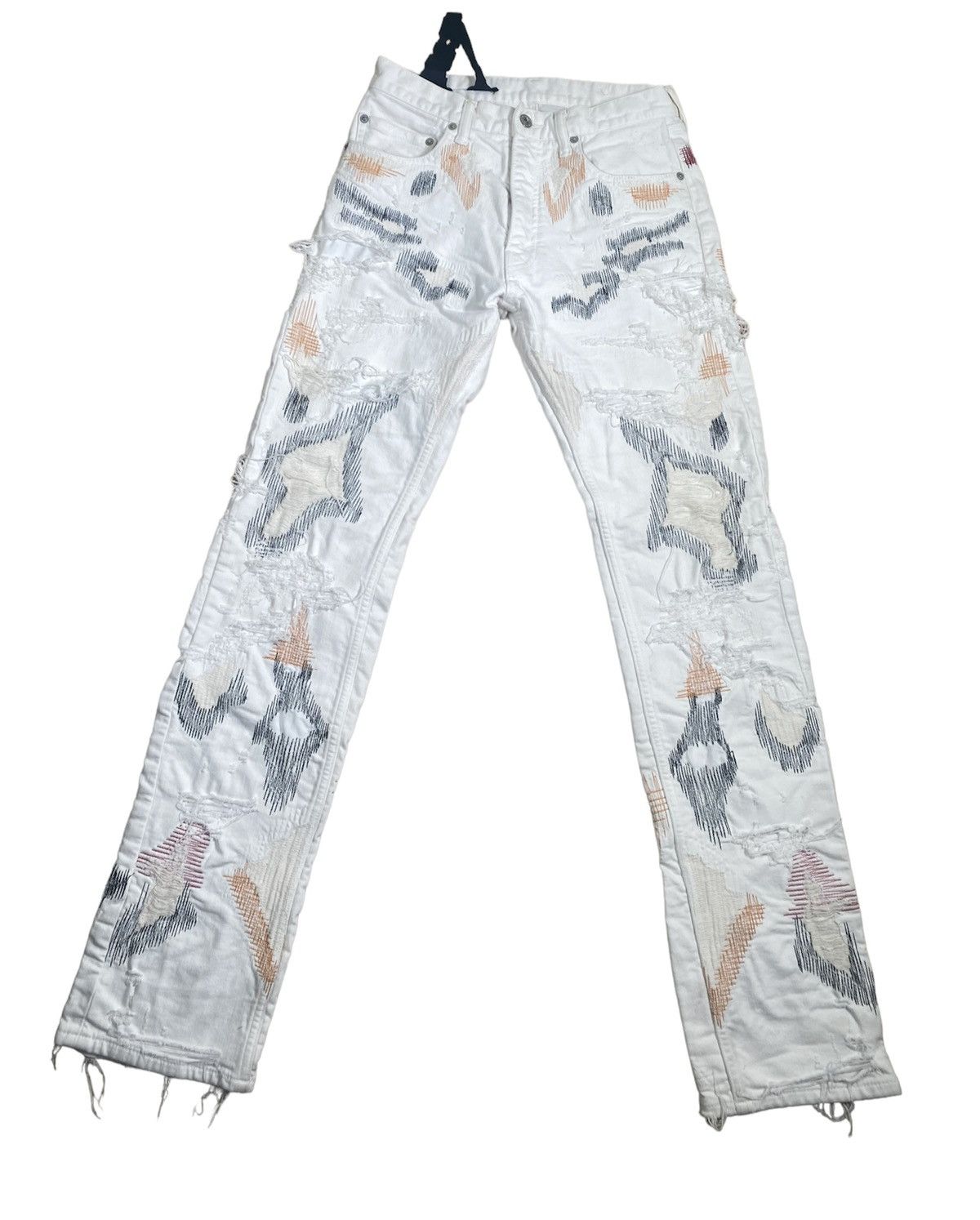 Vlone Vlone Scab sample Runway jeans vlone jeans | Grailed