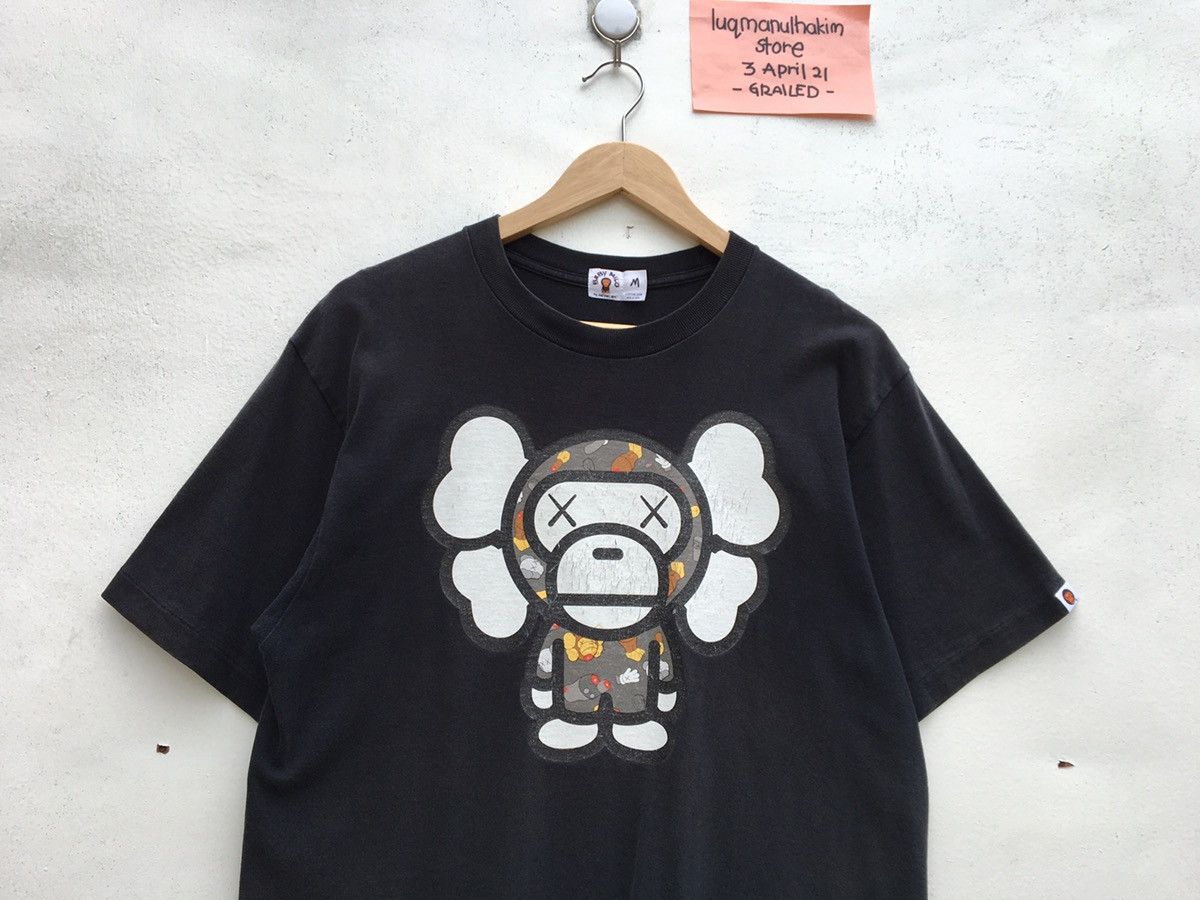 Bape × Kaws SS05 Bape x Kaws Baby Milo Tee | Grailed