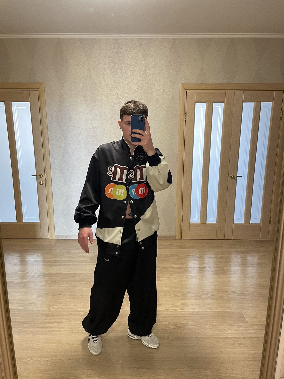 Vintage Vintage Racing Jacket M&M Promo Baggy Oversized Style | Grailed