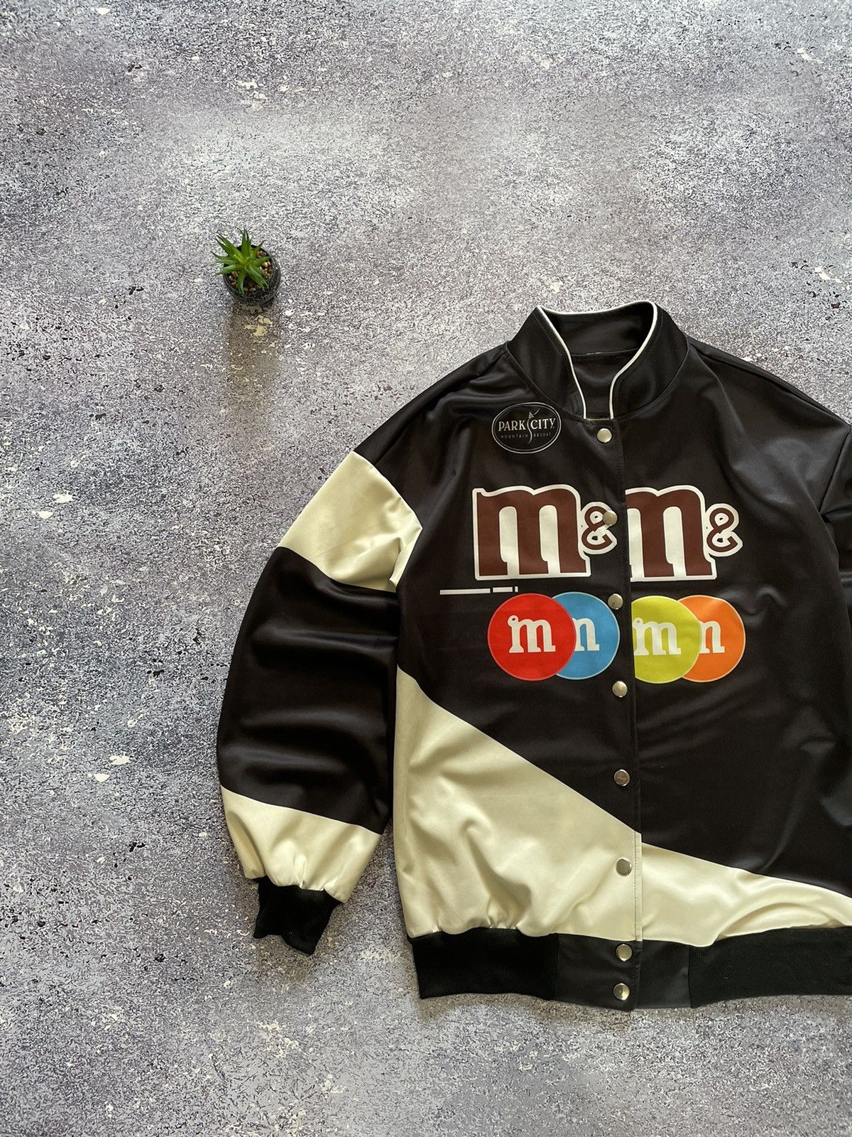 Vintage Vintage Racing Jacket M&M Promo Baggy Oversized Style | Grailed
