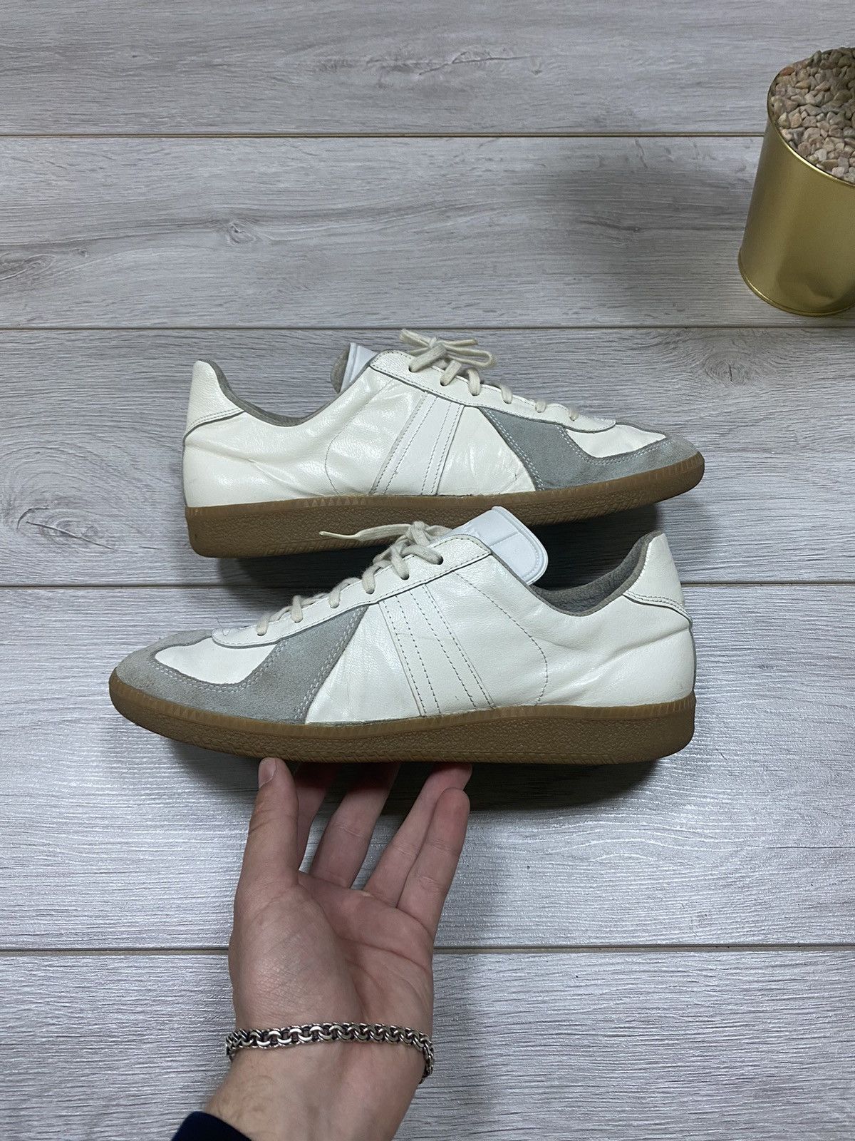 Vintage BW-sport 270 vintage leather trainers Maison Margiela style ...