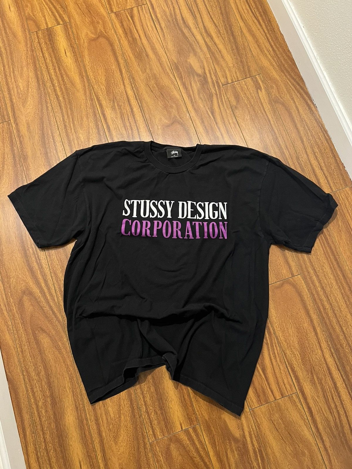 Hype × Streetwear × Stussy Stussy Design Corporation Tee | Grailed