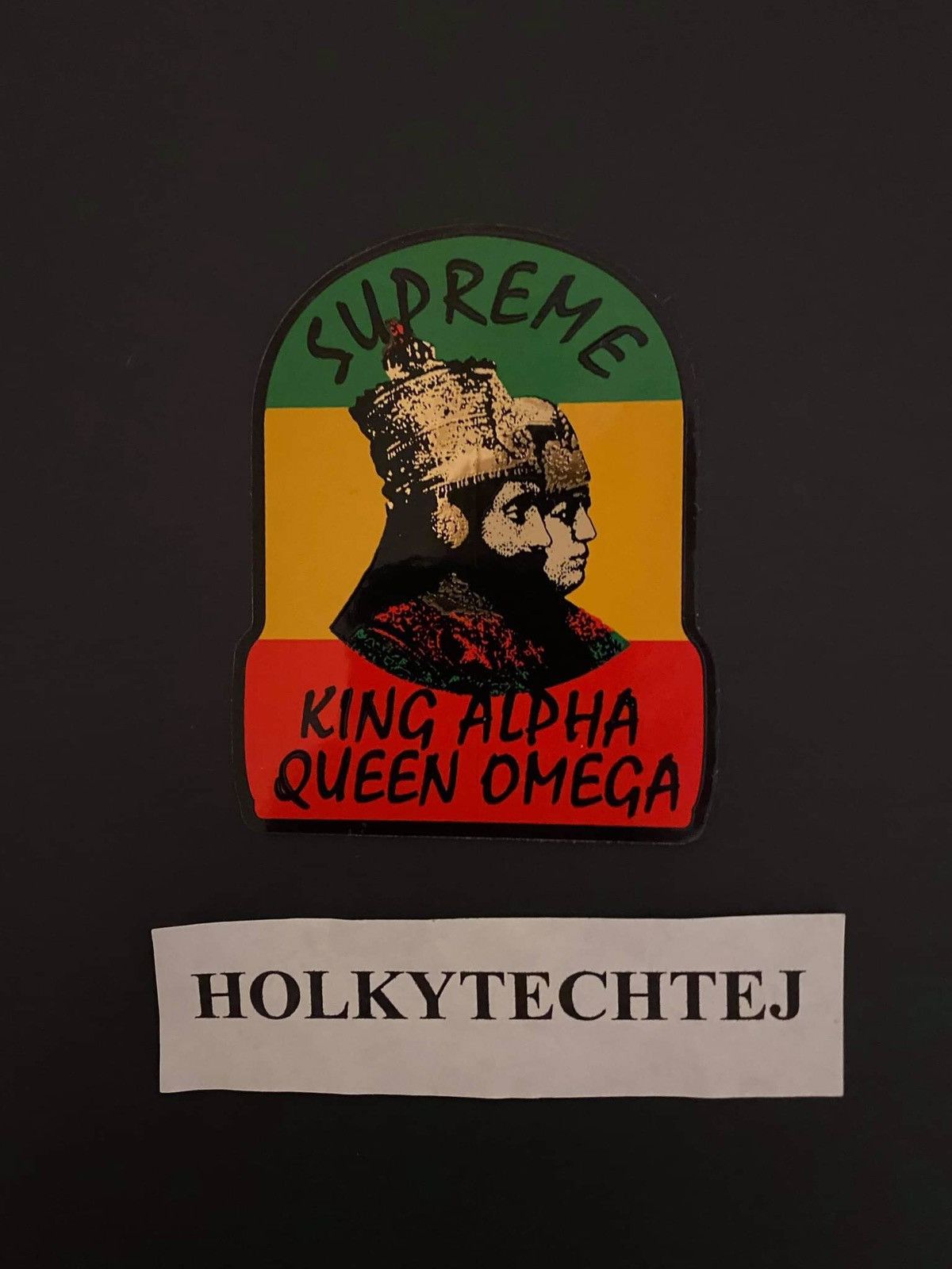 Supreme Supreme King Alpha Queen Omega Sticker | Grailed