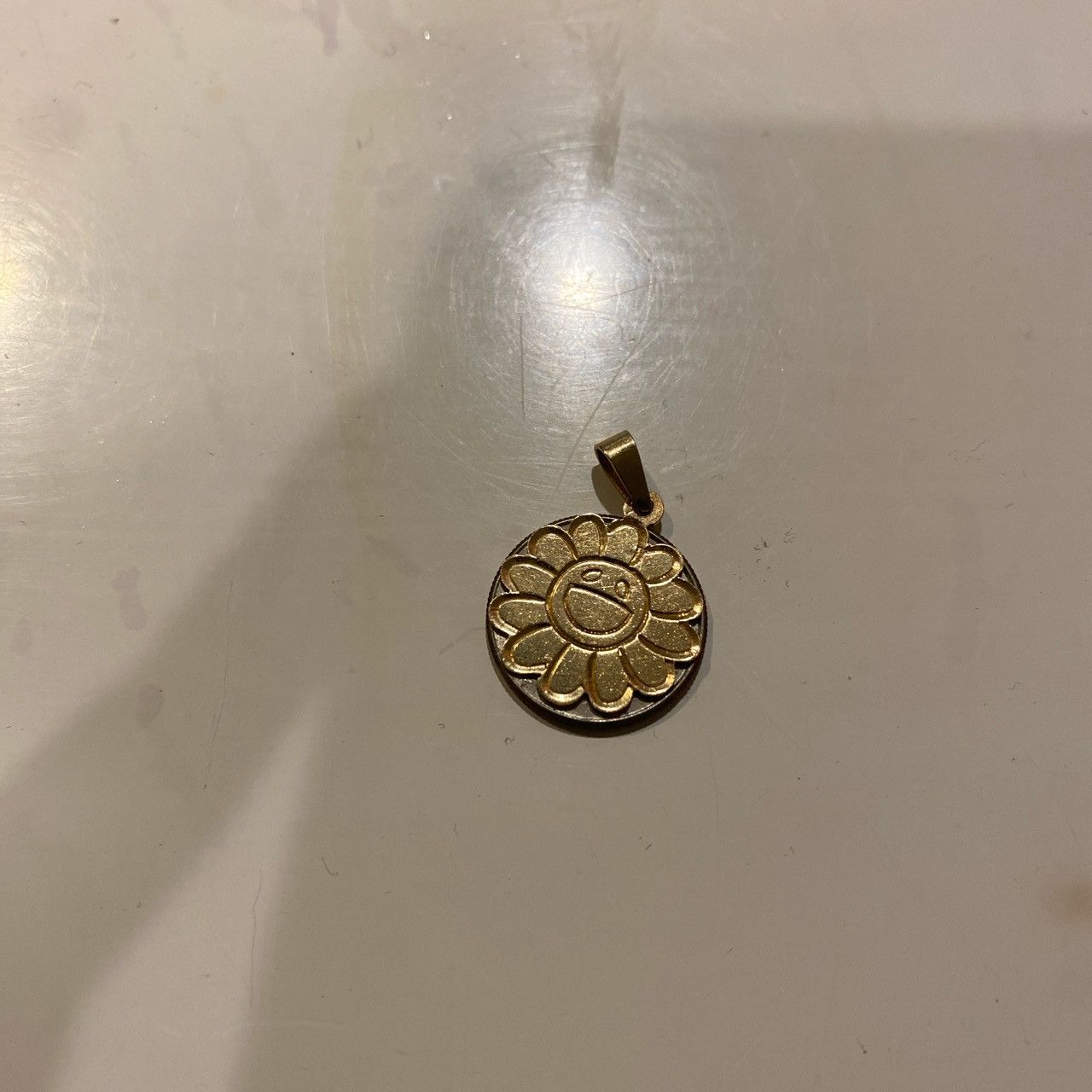 Takashi Murakami Gold Murakami 14k Pendant Grailed