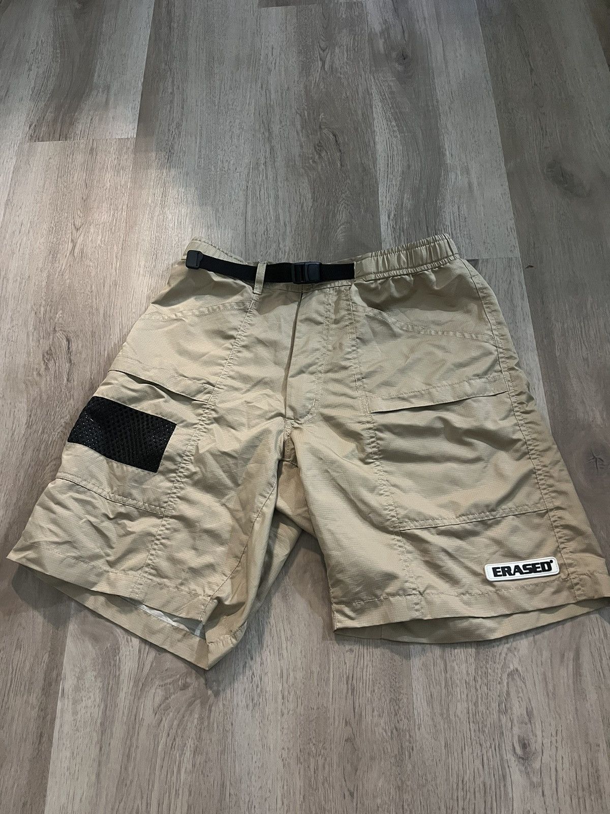 Erased Project Erased Project Tan Cargo Shorts | Grailed