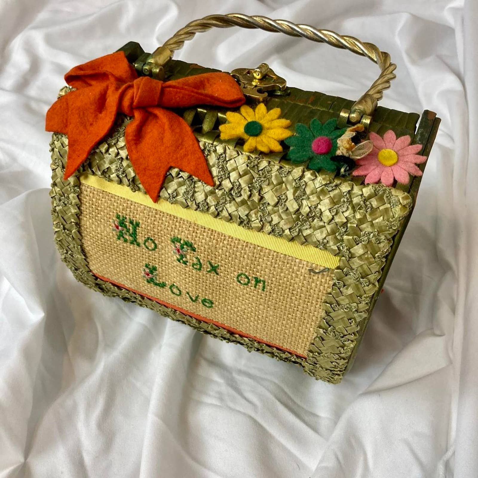 Vintage Vintage 1960s Toni Cotton Handbag | Grailed