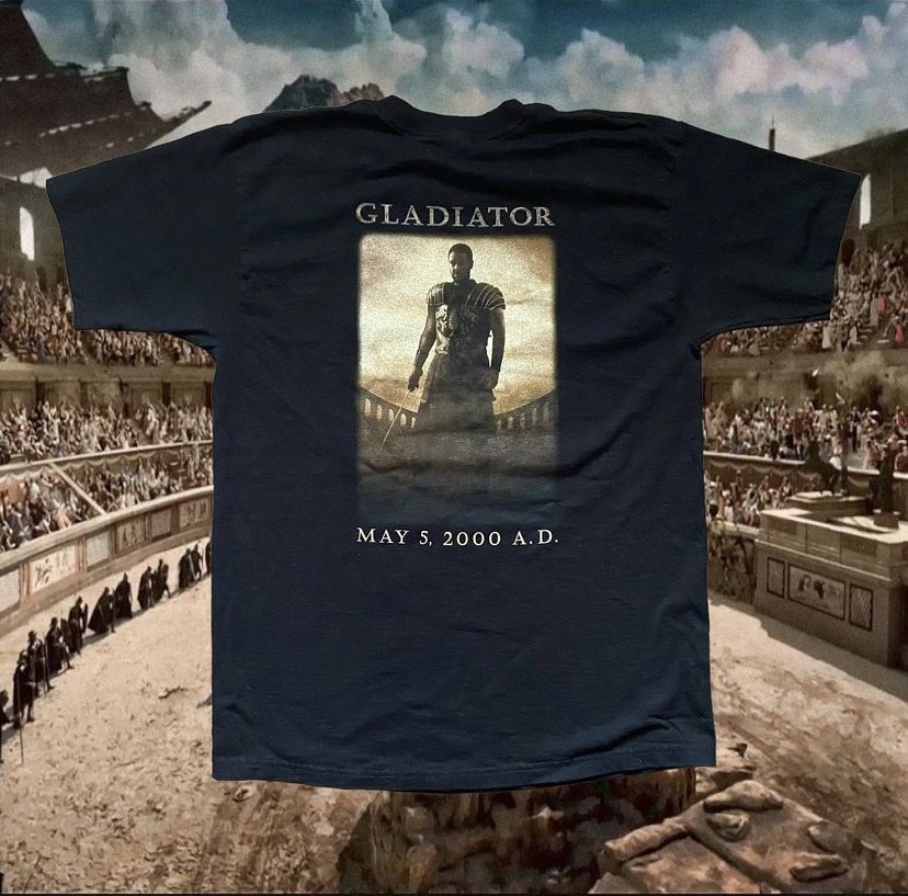 Movie × Very Rare × Vintage Vintage Movie Promo Gladiator Tshirt | Grailed