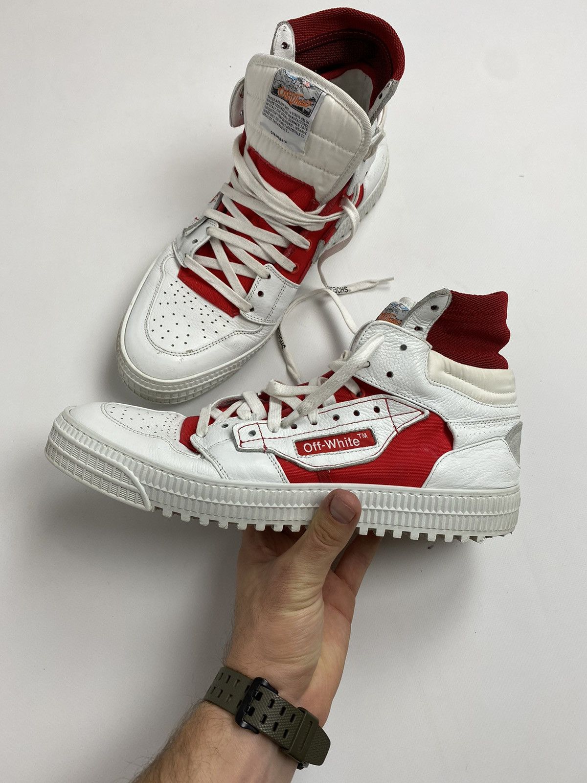 Off-White Off White Cup Sole 3.0 High Top Sneaker | Grailed