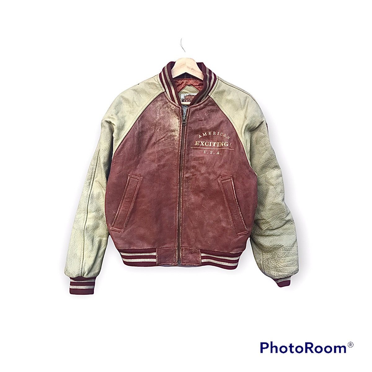 American College × Oldvarsity/Stadium × Varsity Jacket Vintage American ...