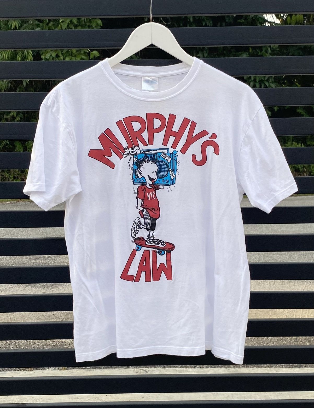 Band Tees Vintage 90’s Murphy’s Law Band Skate Punk Shirt | Grailed
