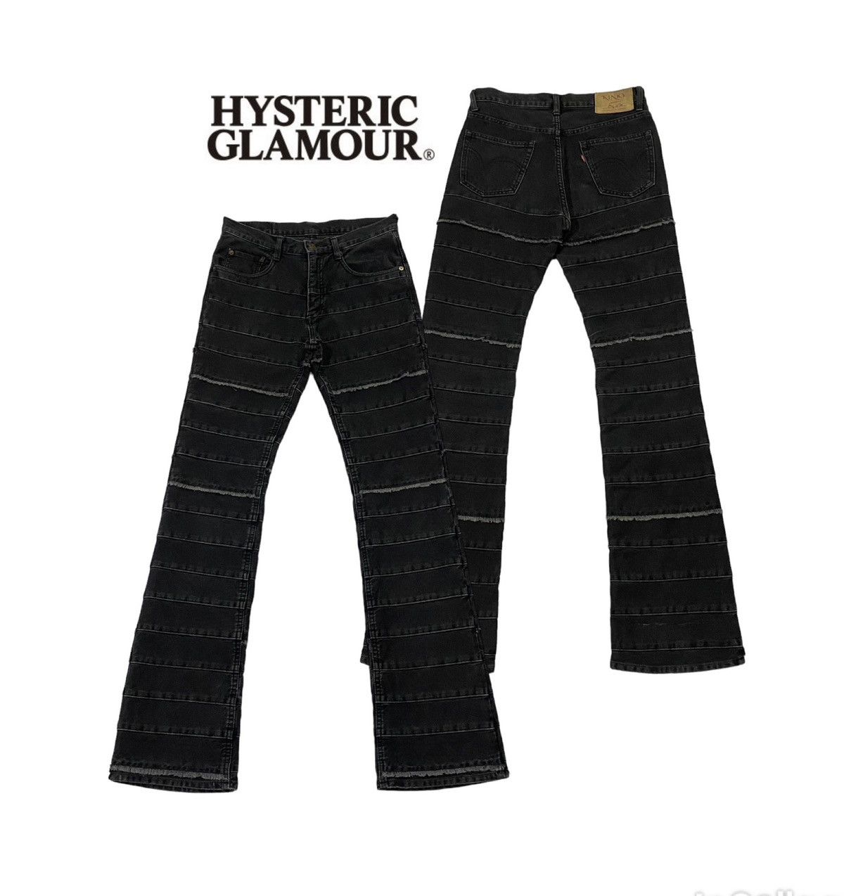 Hysteric Glamour Vintage Hysteric Glamour Hagi Flare Denim Pants | Grailed