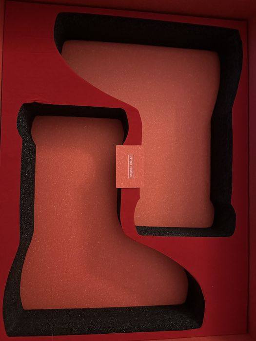 MSCHF MSCHF BIG RED BOOTS SIZE 12 BRAND NEW IN BOX IN HAND | Grailed