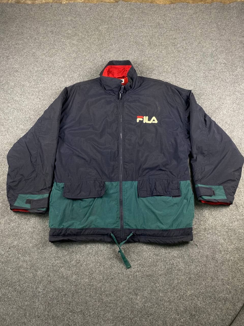 Vintage vintage 90s fila multicolor jacket nice design | Grailed