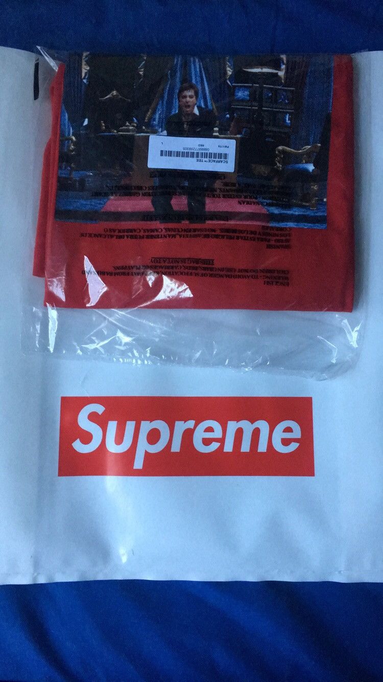 Supreme Supreme X Scarface Friends Tee Red | Grailed