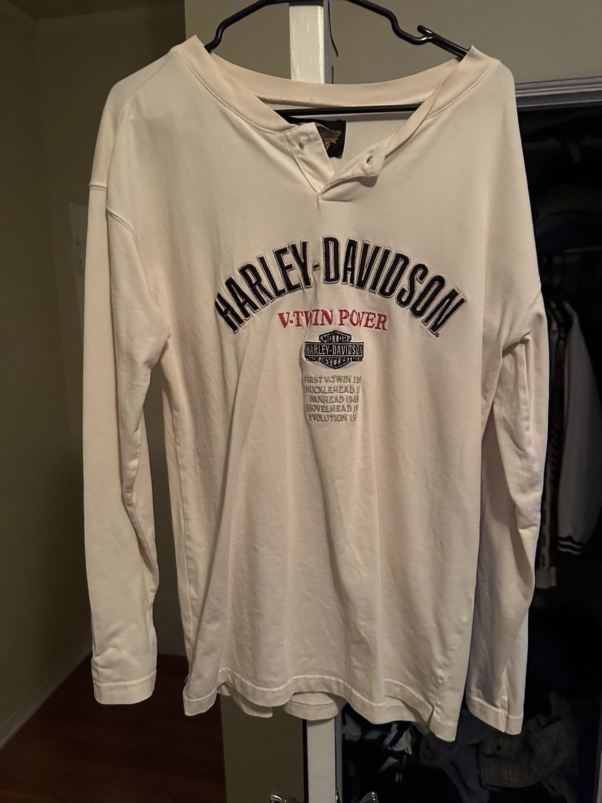 Harley Davidson Harley Henley | Grailed