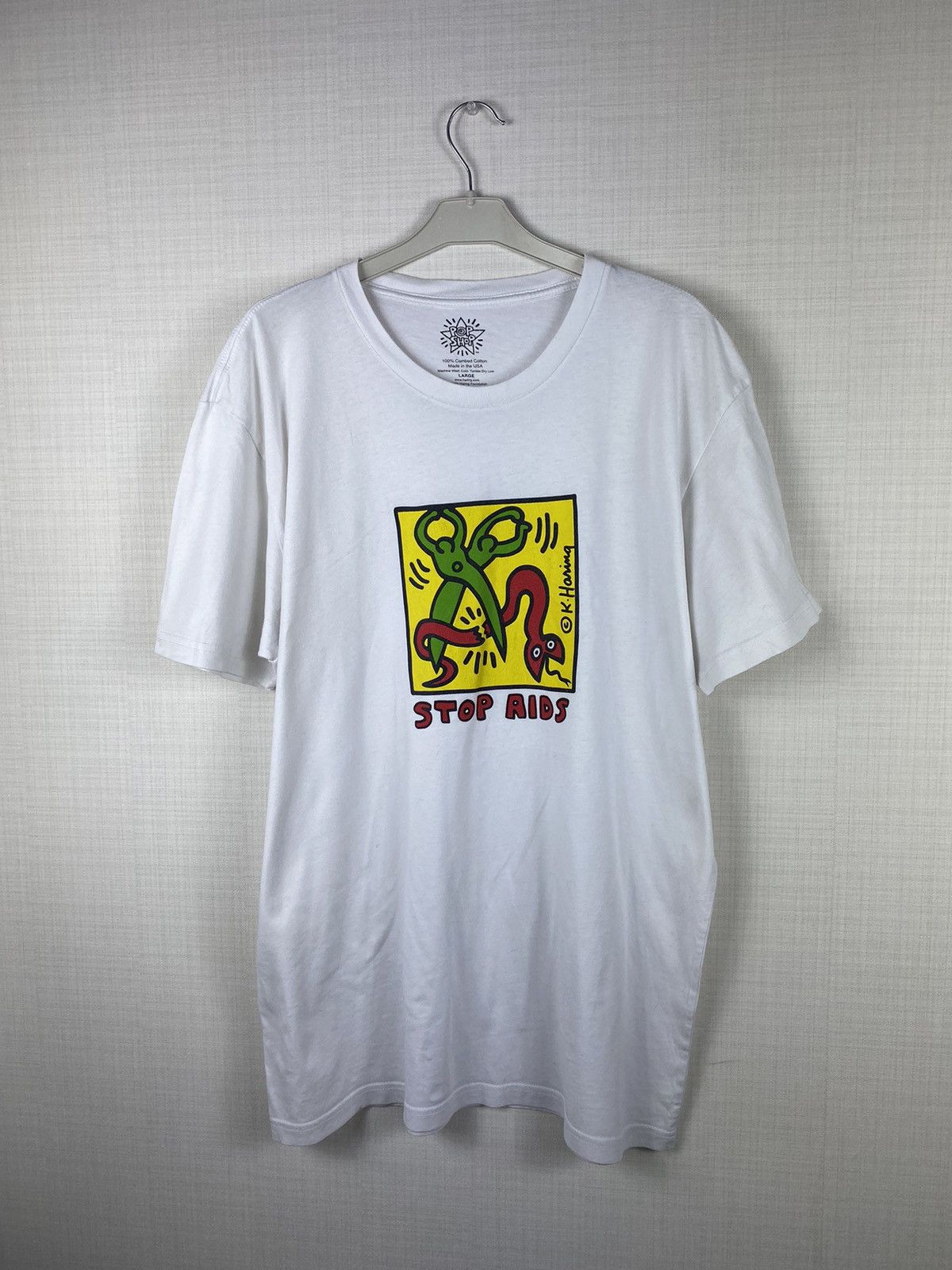 Art × Keith Haring × Vintage Keith Haring TEE Vintage Graphic American ...