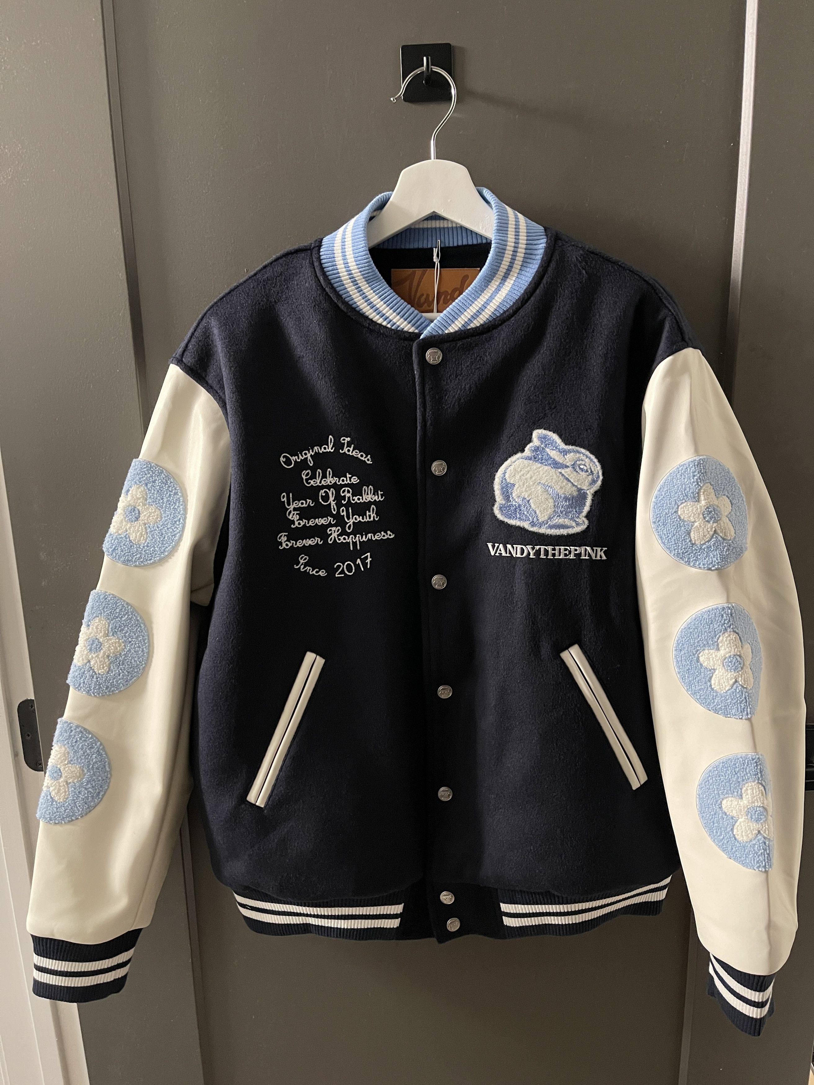 Streetwear × Vandy The Pink × Varsity Jacket Limited Edition Vandy the ...