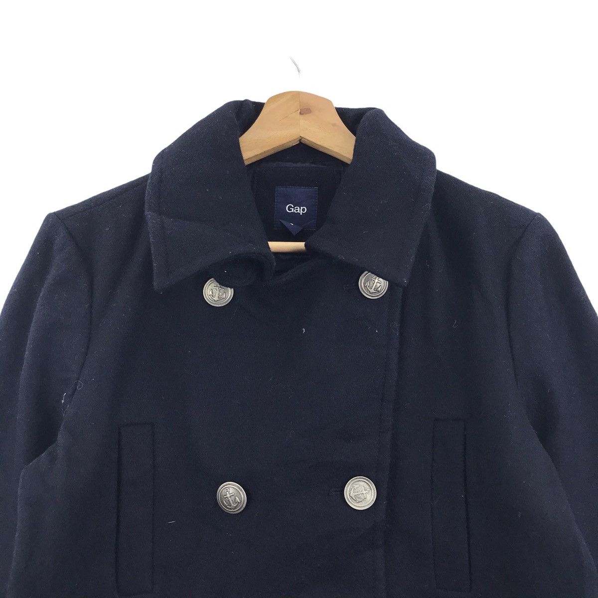 Gap GAP Blue Label JapaneseBrand Buttons WoolDuffle Coat Jacket | Grailed